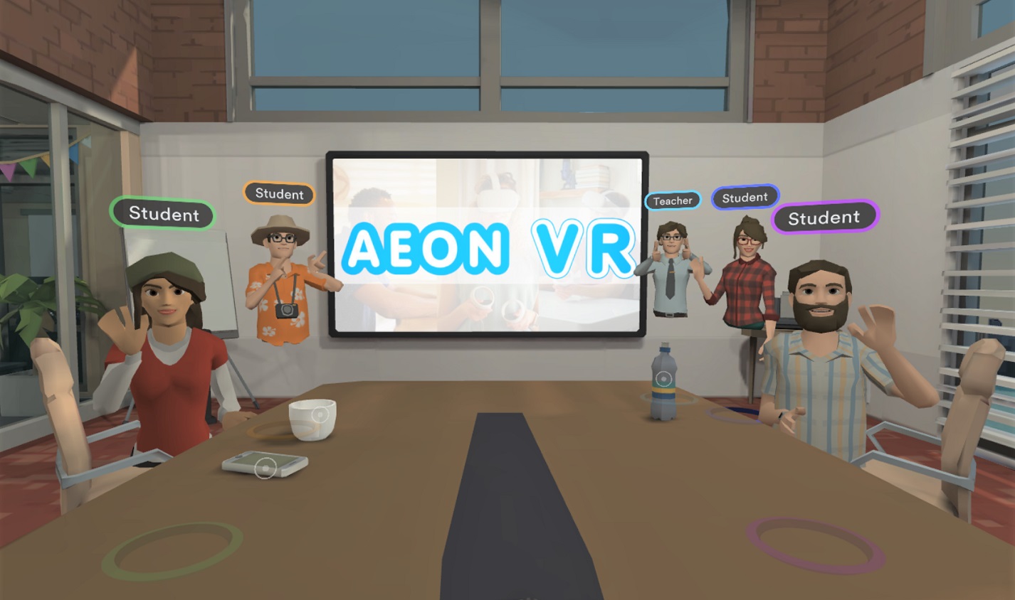 イーオン、メタバースで英語を学べる「AEON VR」を開始 Meta Quest2を使って学習 - こどもとIT