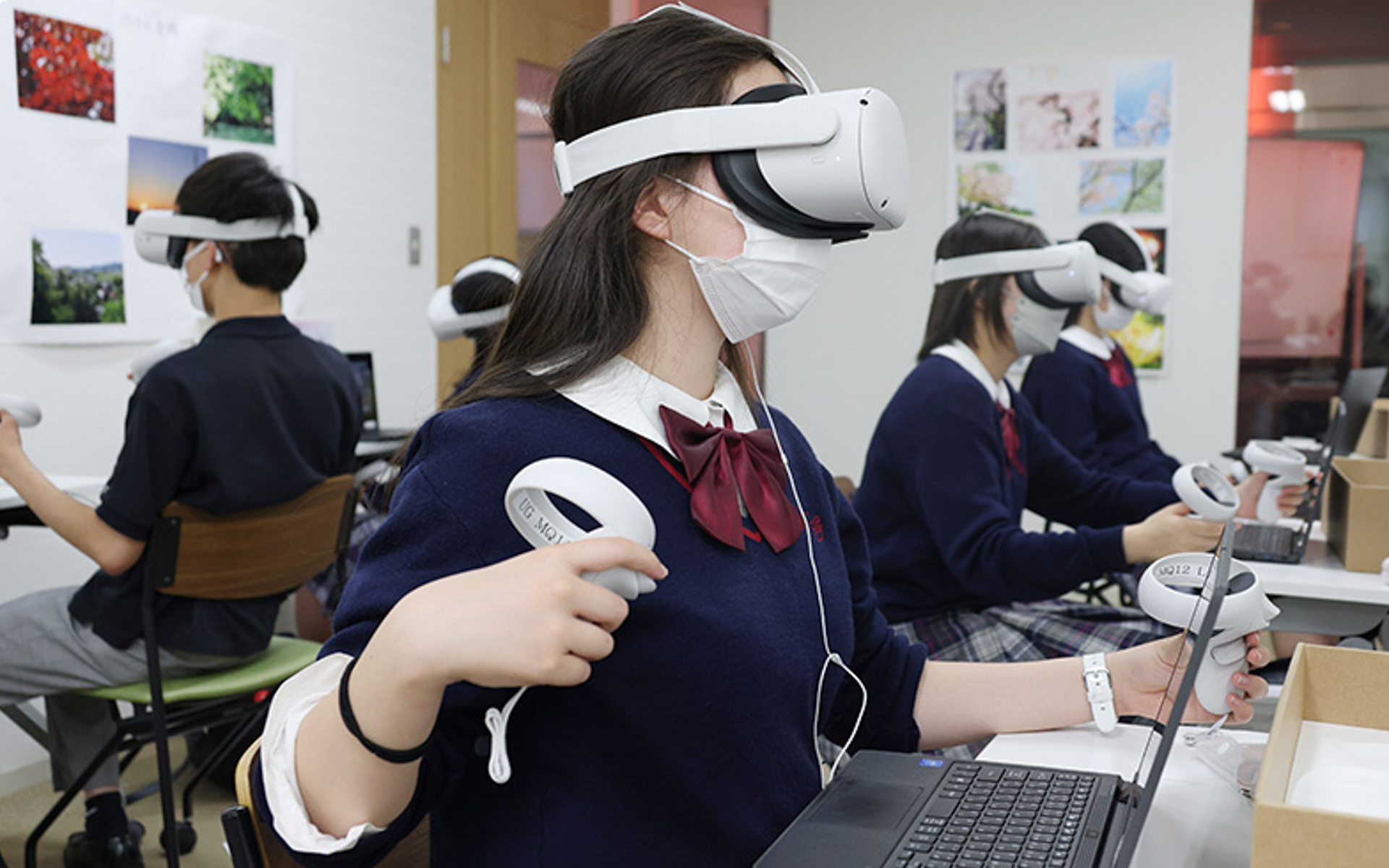 VRを使用した「メタバース留学」で、現地の学習や生活を体験 浦和学院高等学校・国際類型グローバルコースで実施 - こどもとIT